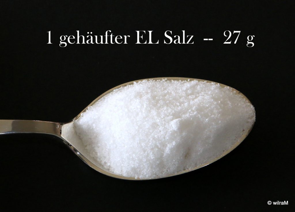 Salz - UNVERZICHTBAR • W I L R A M * ALOHA-GOLF-Marbella